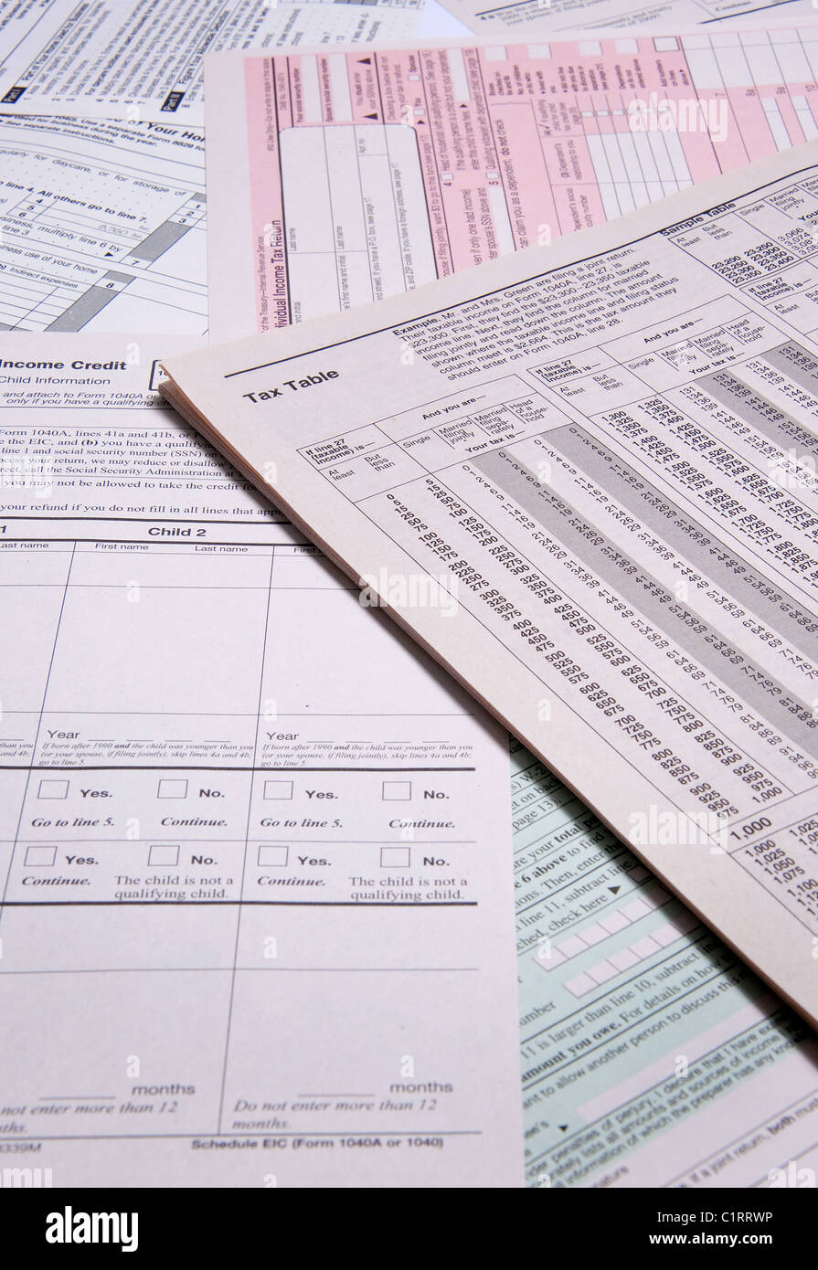 Paper small forms hi-res stock photography and images - Alamy