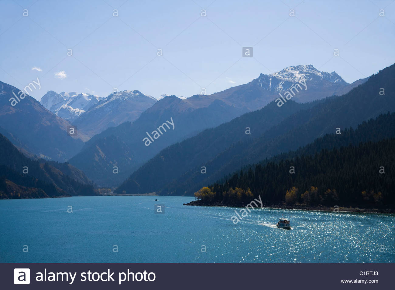 China Xinjiang Tianshan Mountains Stock Photos & China Xinjiang ...