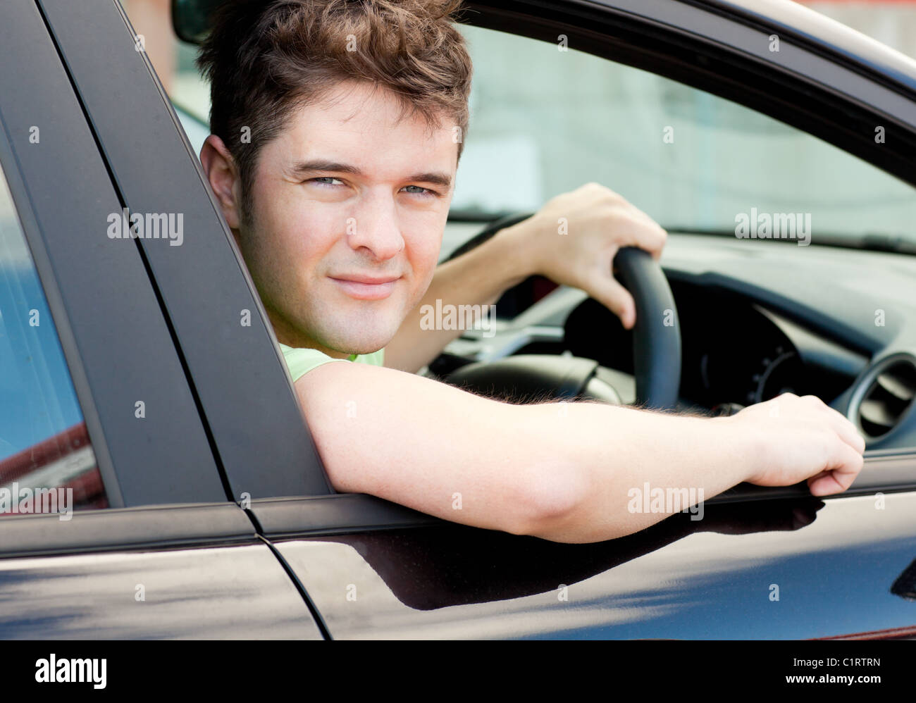 Learner driver plate car hi-res stock photography and images - Alamy