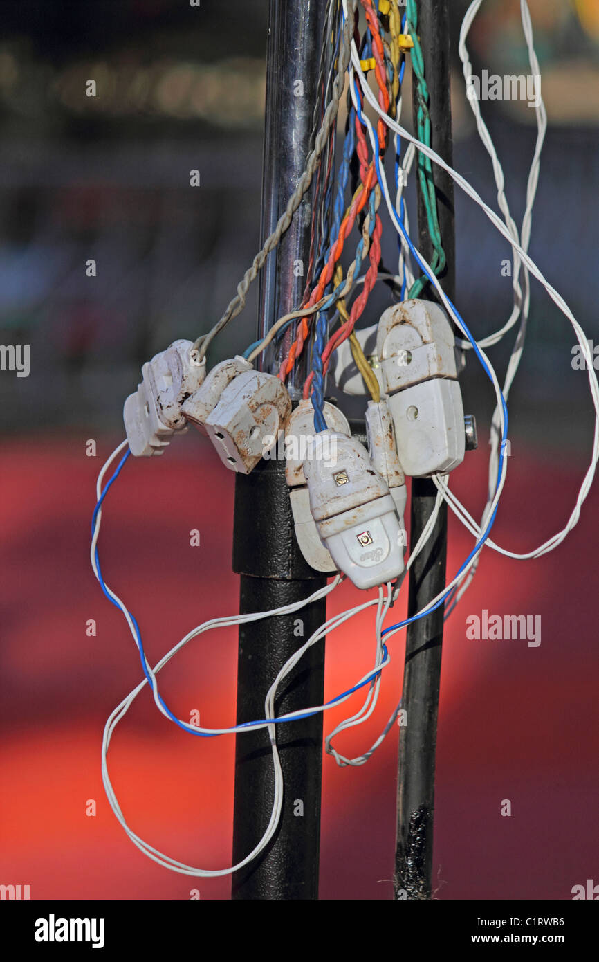 Plug Pin Joint Stock Photo - Alamy