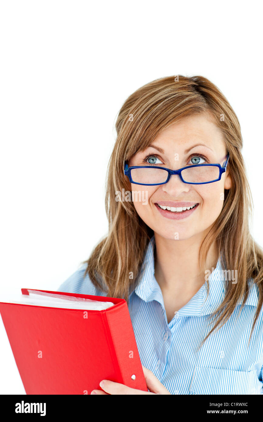 Red folder hi-res stock photography and images - Alamy