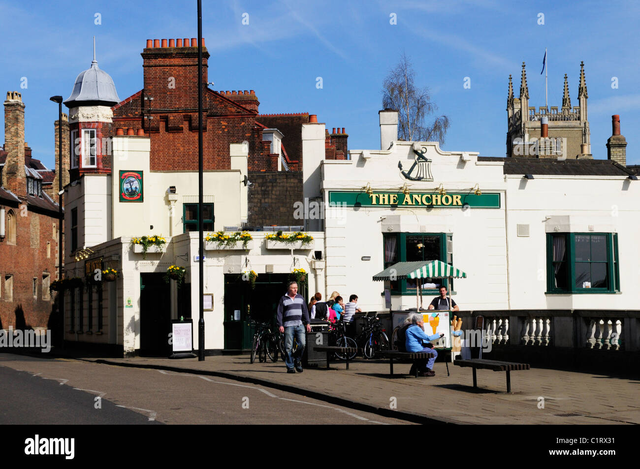 Silver street bridge cambridge hi-res stock photography and images - Alamy