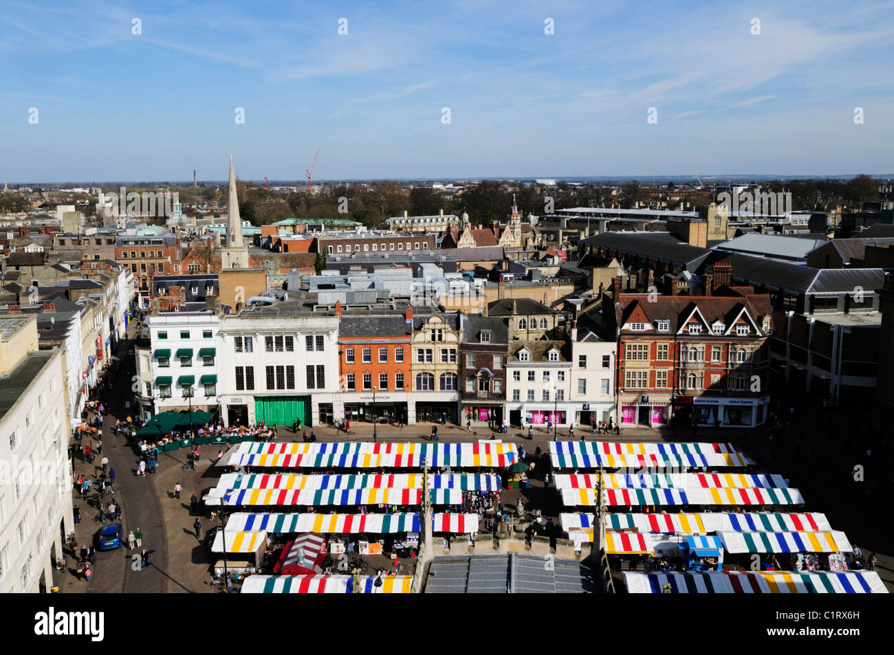 Cambridge market square cambridge hi-res stock photography and images ...