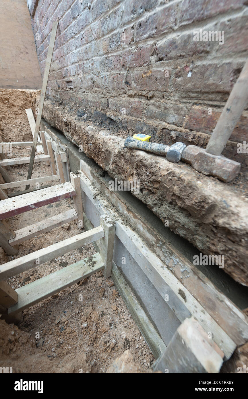 Self build home extension project building extra rooms, office space ...