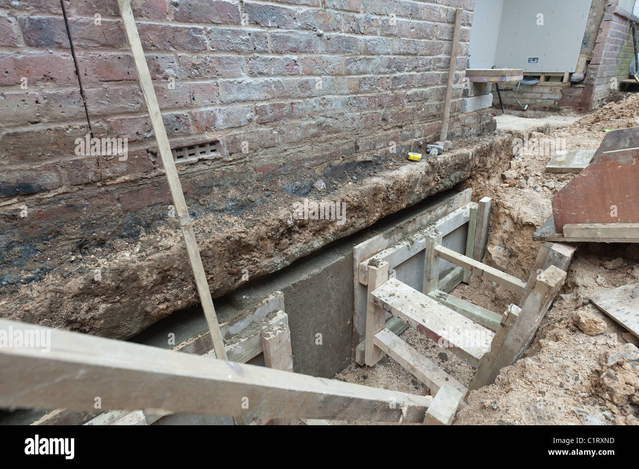 Self build home extension project building extra rooms, office space ...