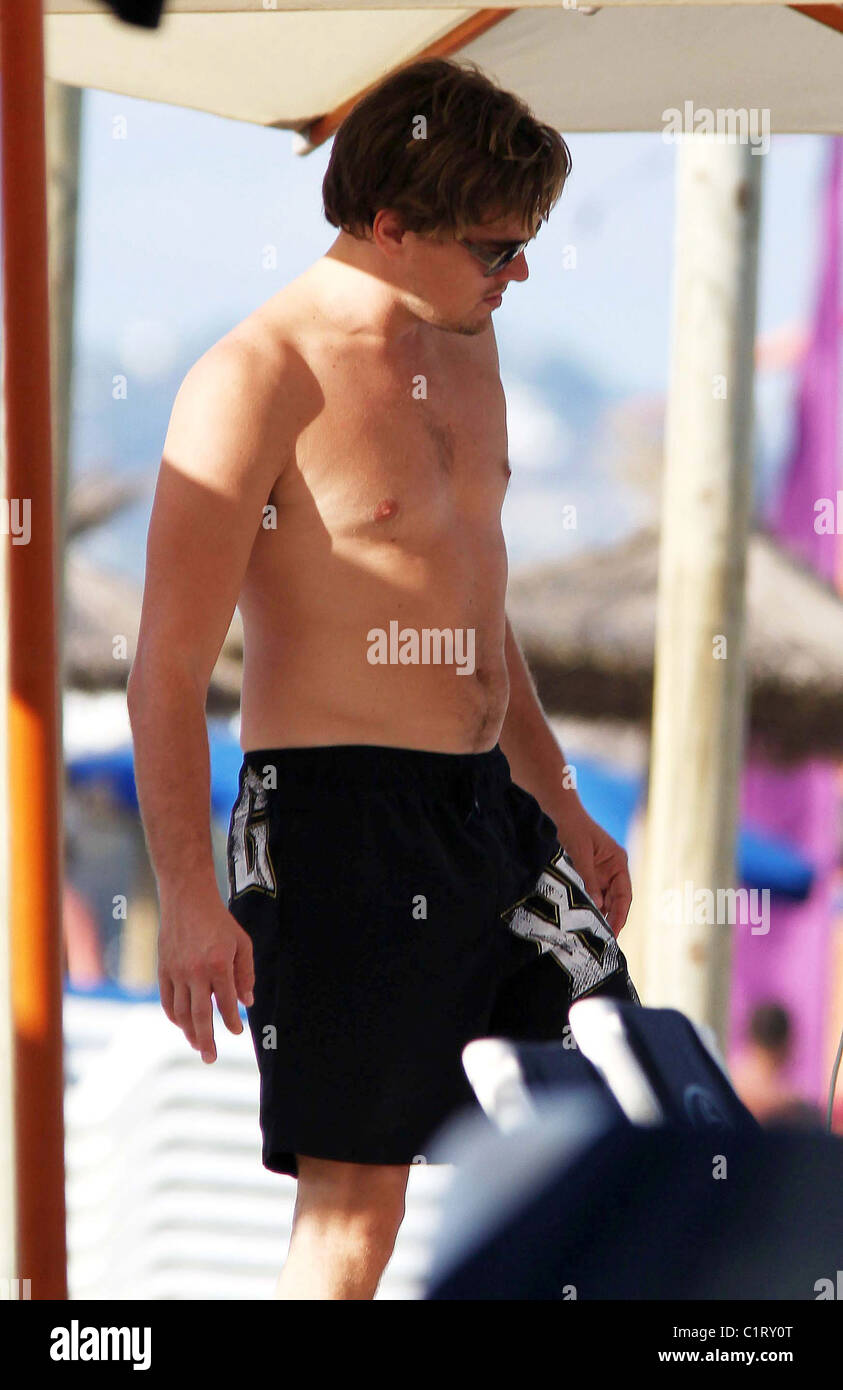 Leonardo DiCaprio enjoying a holiday in Ibiza with friends Ibiza, Spain ...