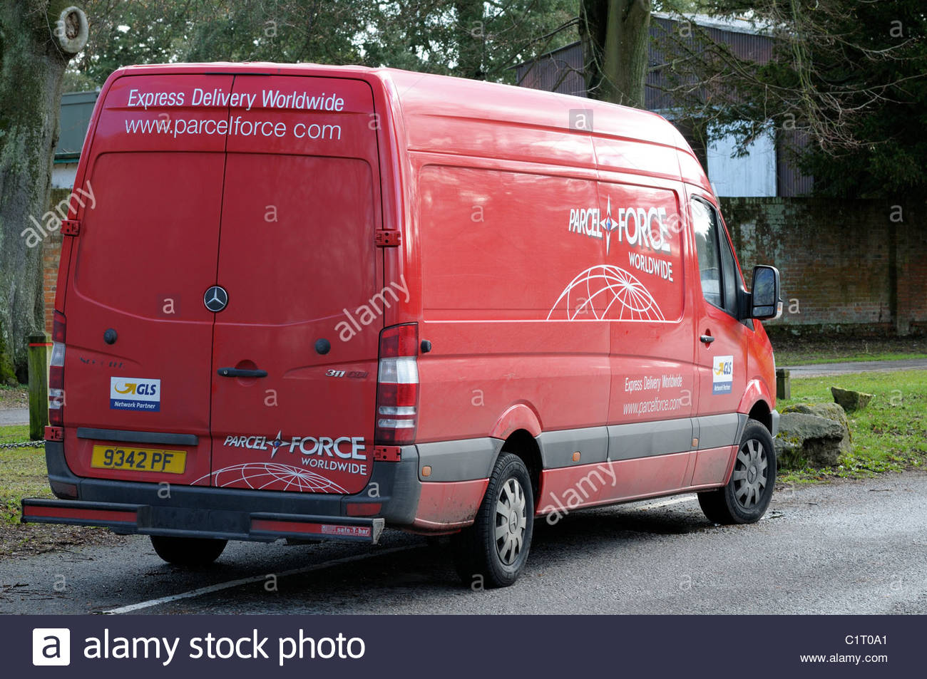 Back Mail Van High Resolution Stock Photography and Images - Alamy