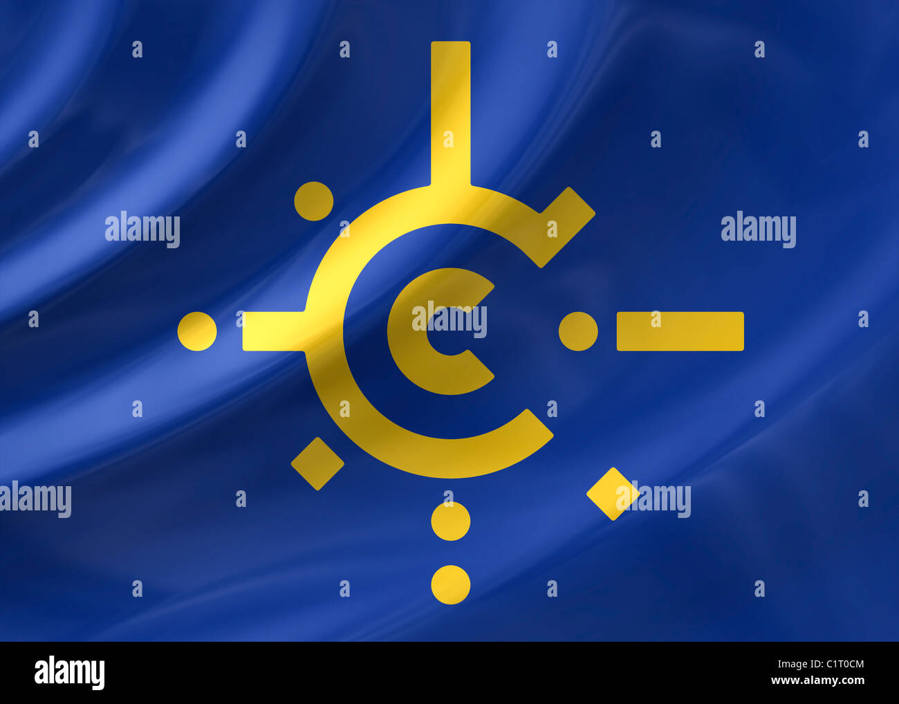 CEFTA flag symbol logo Stock Photo - Alamy