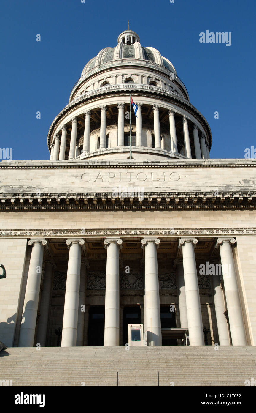 Capital Building Havana Cuba Stock Photo - Alamy