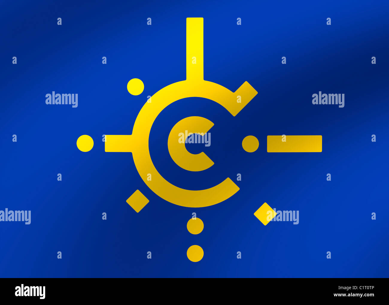 CEFTA flag symbol logo Stock Photo - Alamy