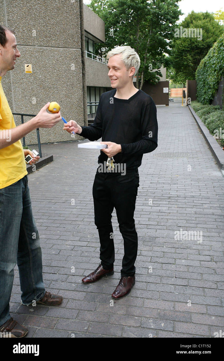 Mr Hudson aka Ben Hudson leaving the GMTV studios London, England - 06. ...