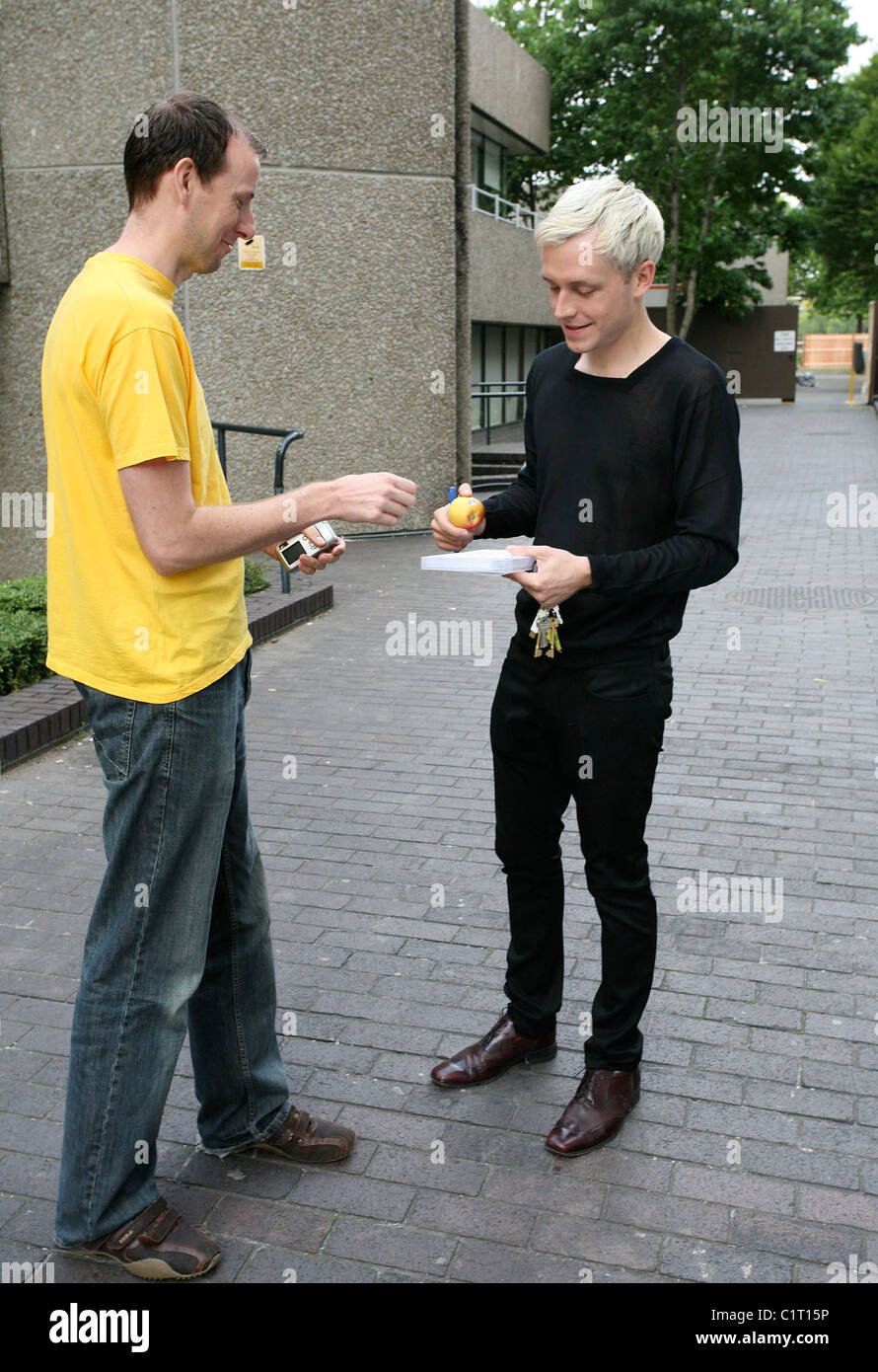 Mr Hudson aka Ben Hudson leaving the GMTV studios London, England - 06. ...