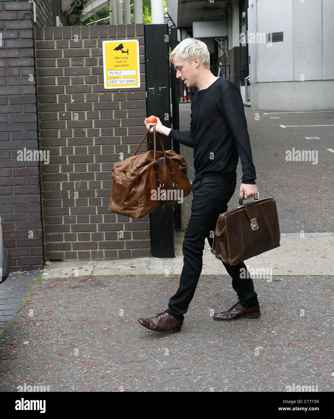 Mr Hudson aka Ben Hudson leaving the GMTV studios London, England - 06. ...