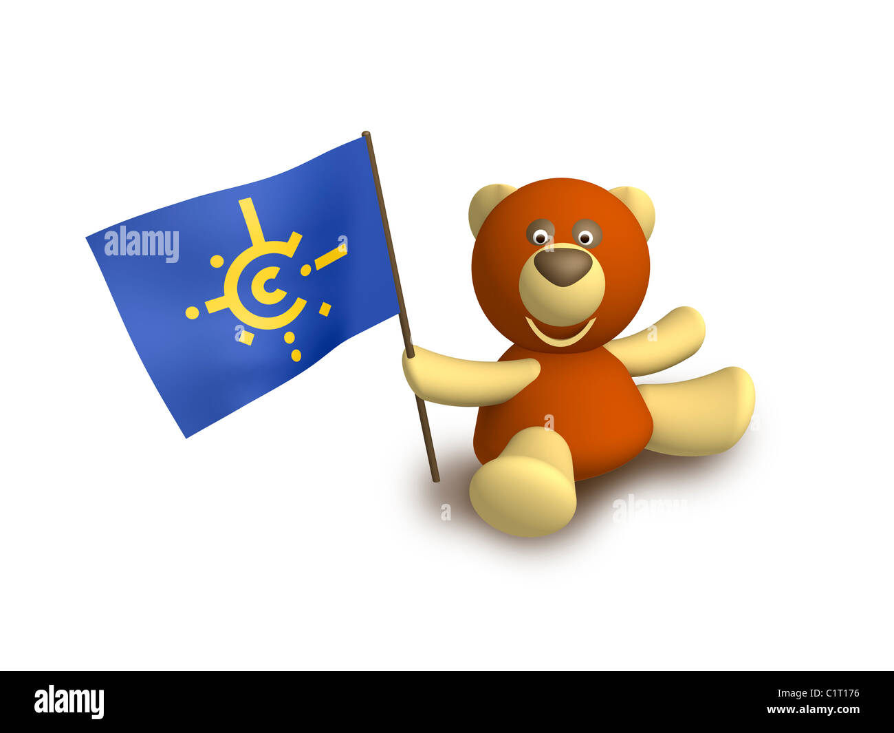 CEFTA flag symbol logo Stock Photo - Alamy