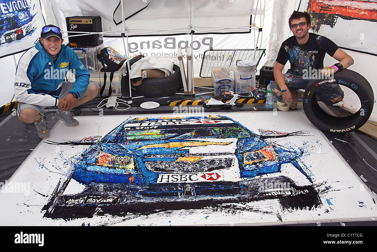 CAR CRAZY ARTIST Madcap artist Ian Cook has a wheely good way of ...