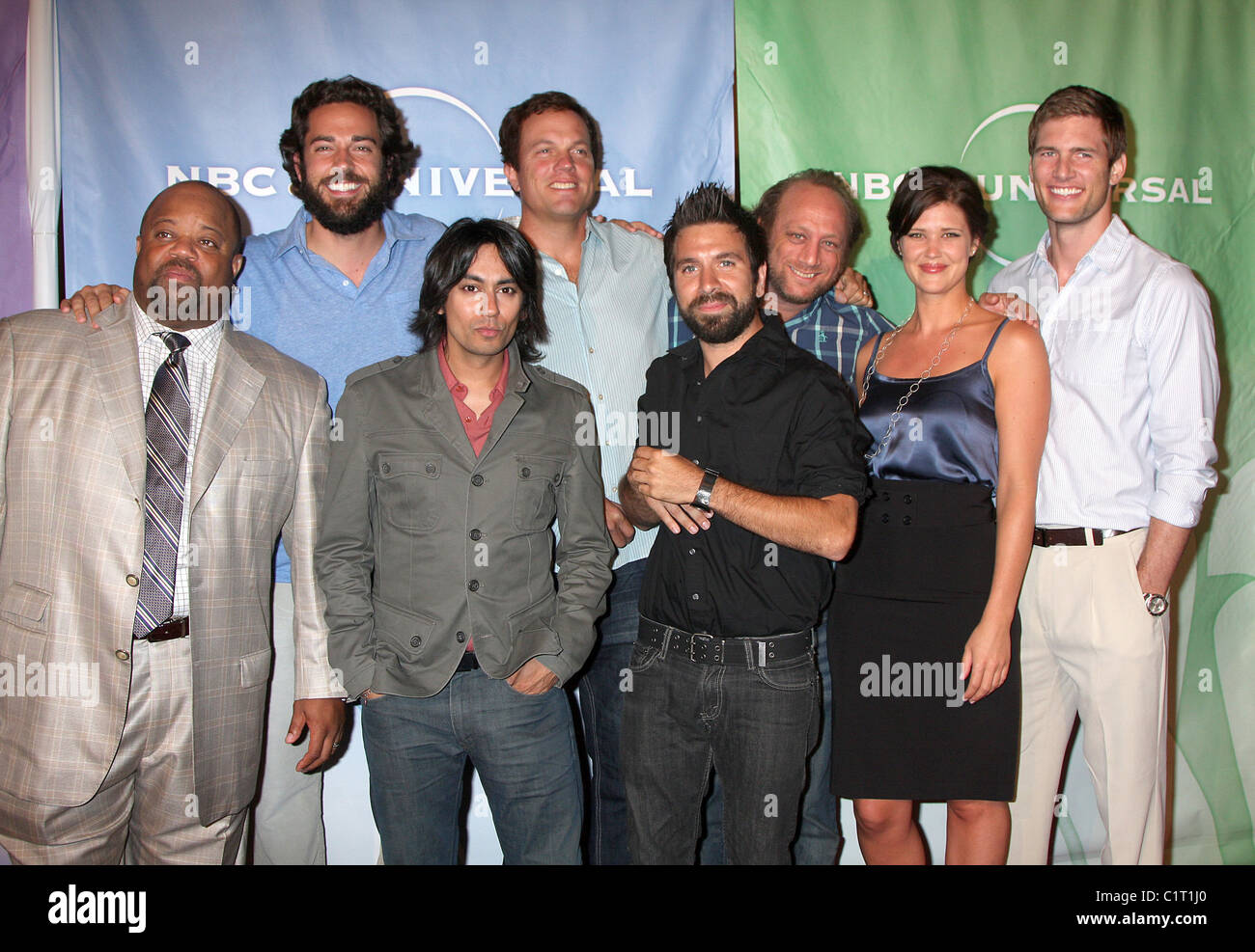 Chuck Cast ( Mark Christopher Lawrence, Zach Levi, Vik Sahay, Adam ...