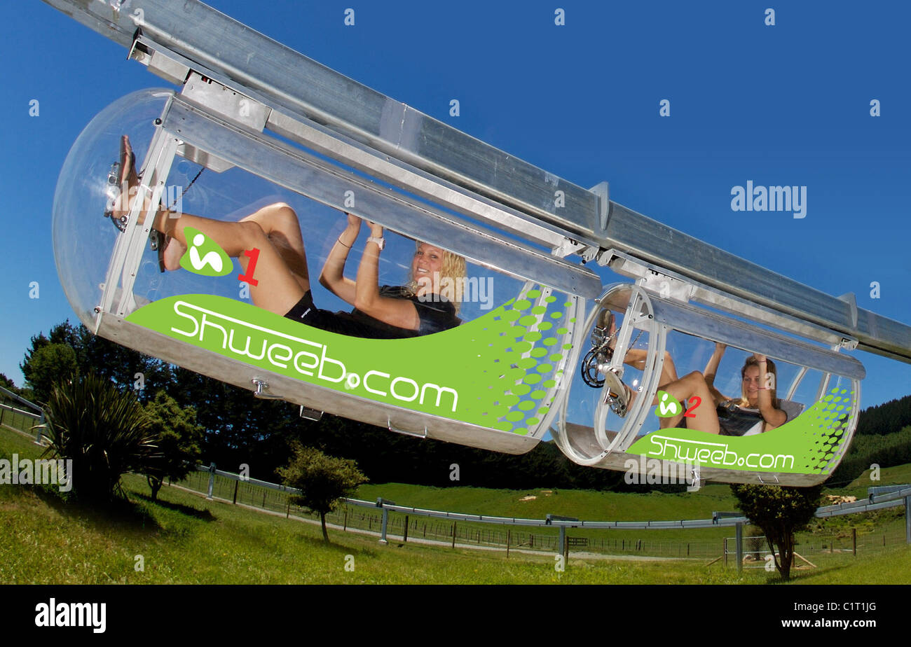 The Shweeb - A Pedal-Powered Monorail Imagine how different your ...