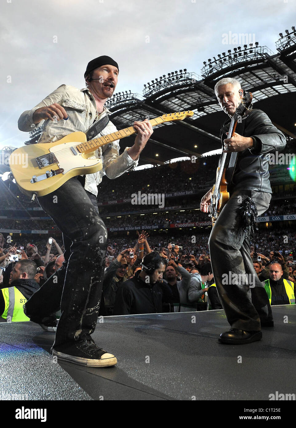 U2 at croke park dublin hi-res stock photography and images - Alamy