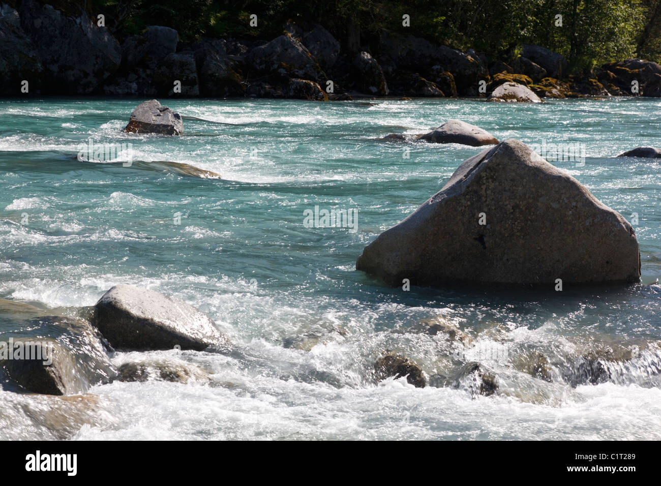 glacial stream in Jostedal Stock Photo - Alamy