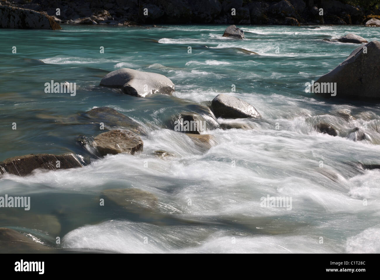 glacial stream in Jostedal Stock Photo - Alamy