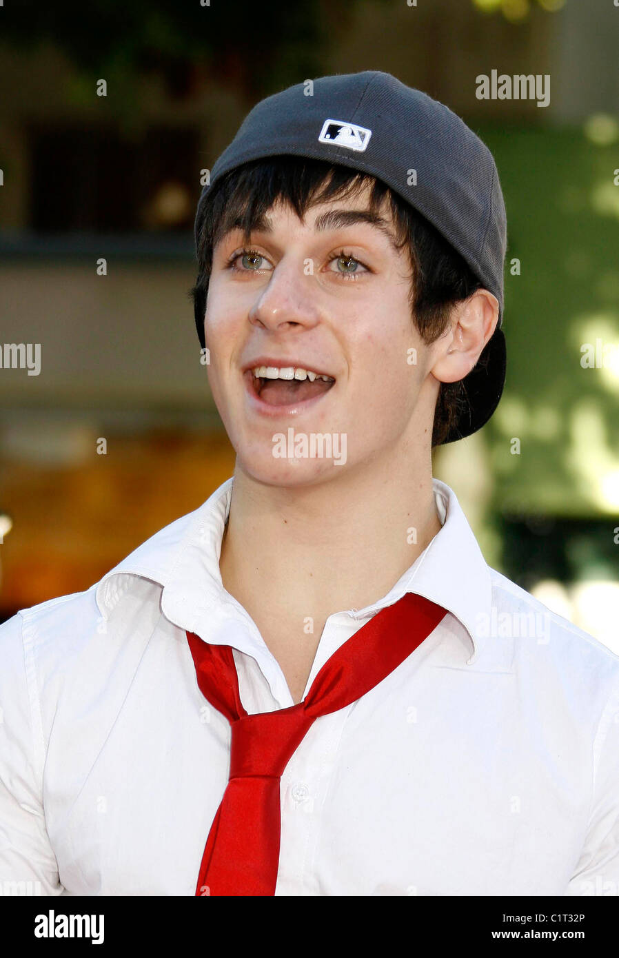 David Henrie Los Angeles Premiere of 'Bandslam' held at the Mann ...