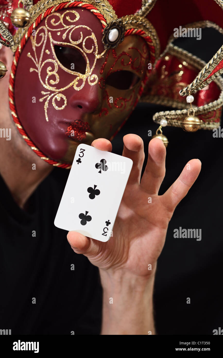 Person with a mask hi-res stock photography and images - Alamy