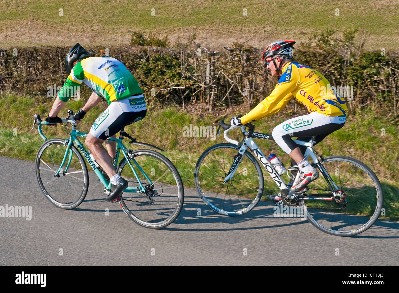Amateur cycling team hi-res stock photography and images - Alamy