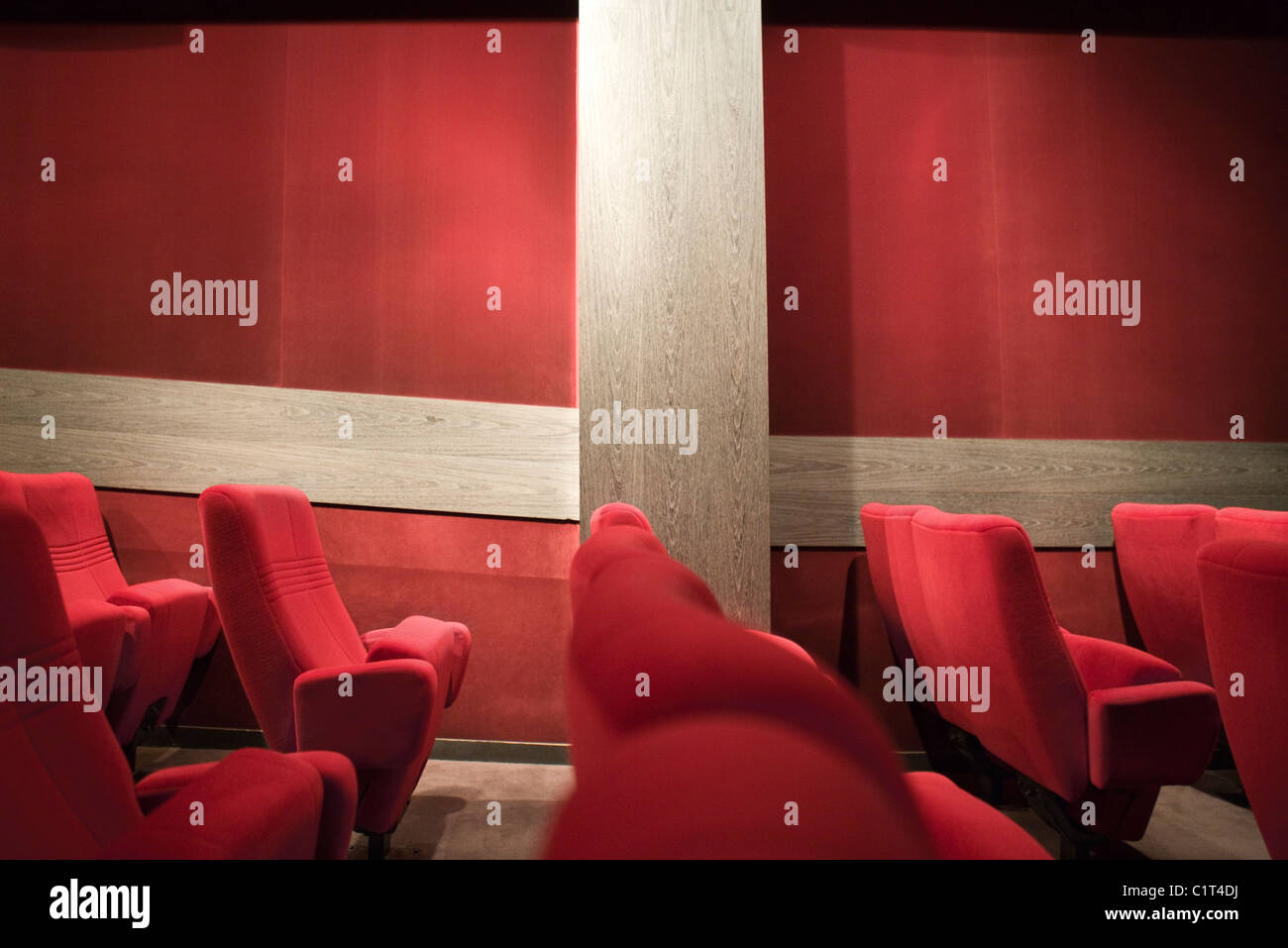 Empty movie theater Stock Photo - Alamy
