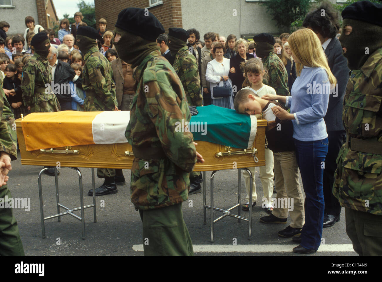Hunger strike funeral 1981 hi-res stock photography and images - Alamy