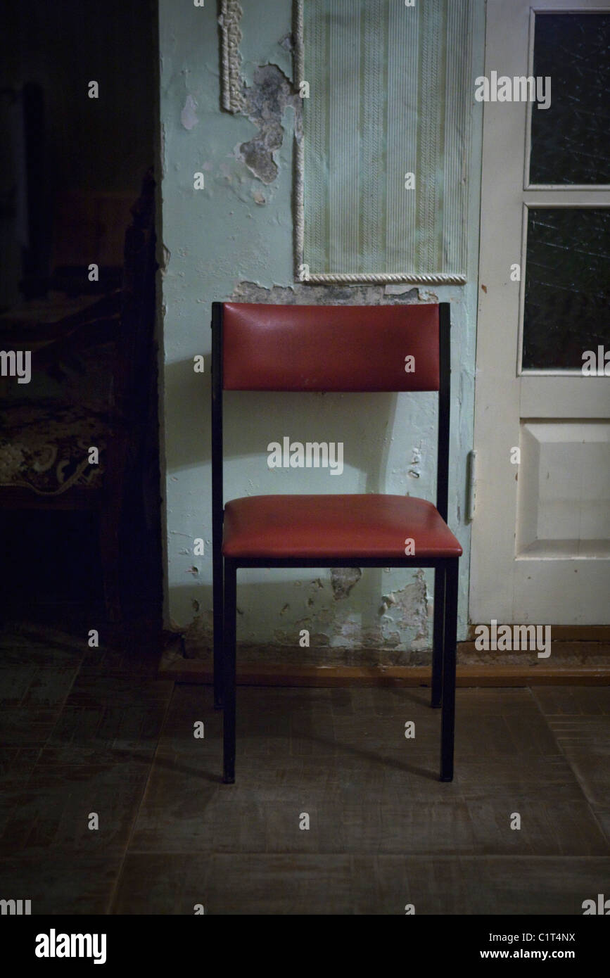 Chair in home interior Stock Photo - Alamy