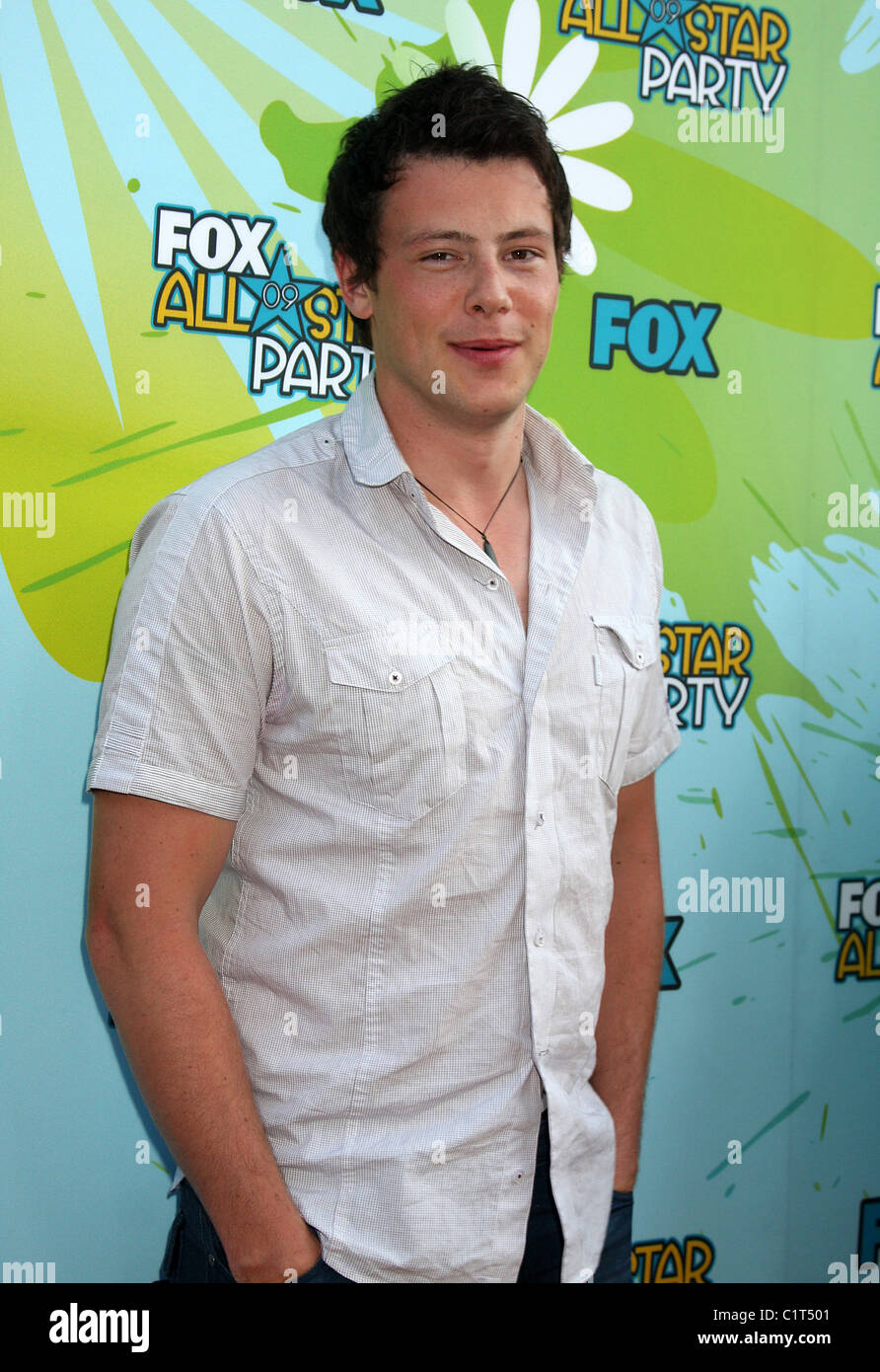 Cory Monteith The 2009 TCA Summer Tour - Fox All-Star Party at The ...