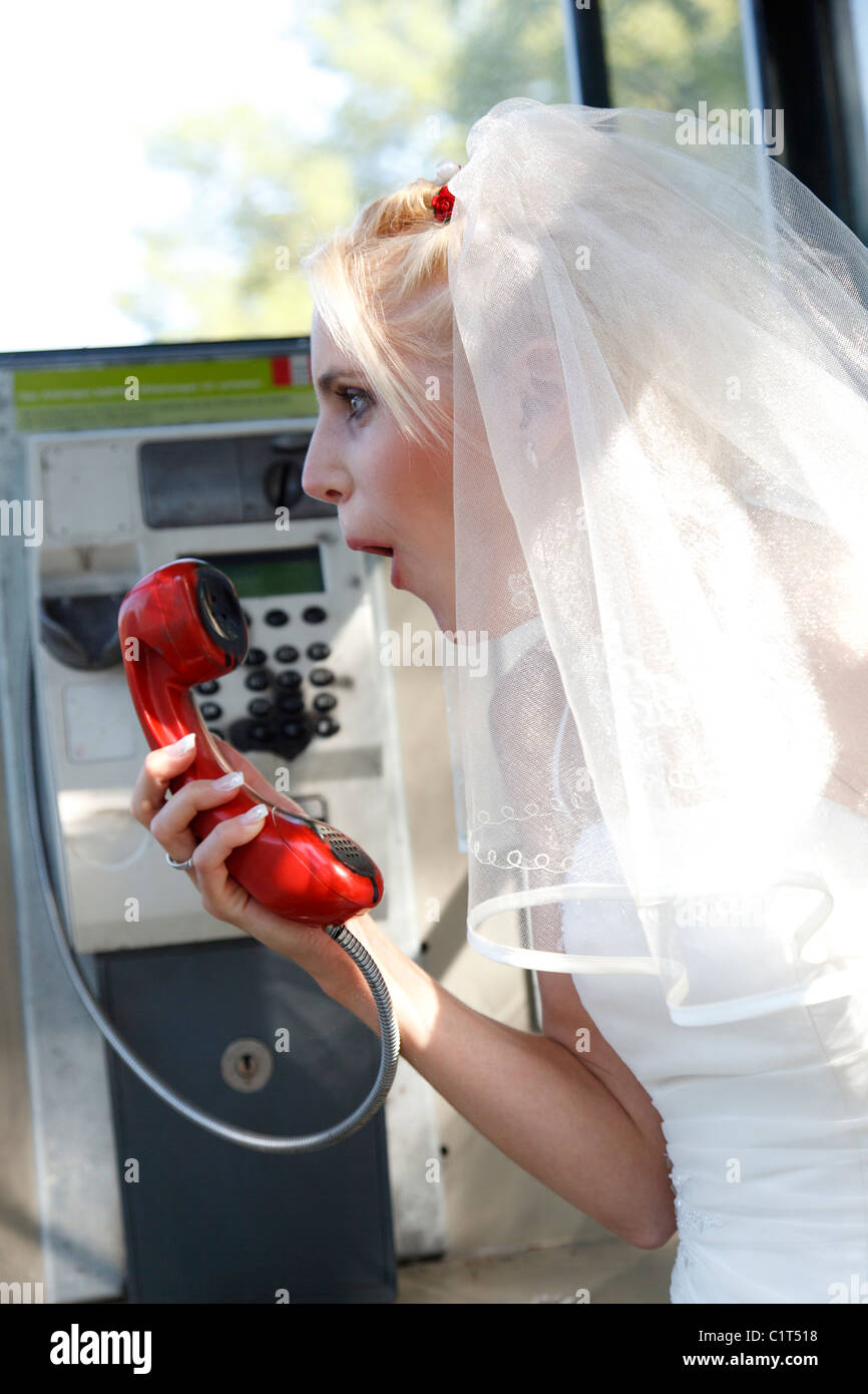 People making phone calls in hi-res stock photography and images - Alamy