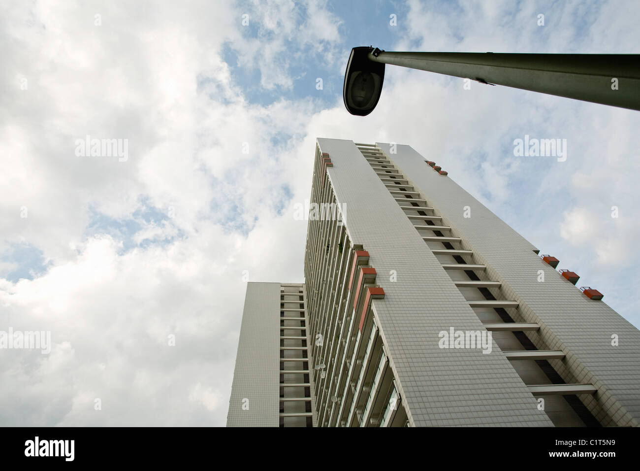 High rise building, low angle view Stock Photo - Alamy