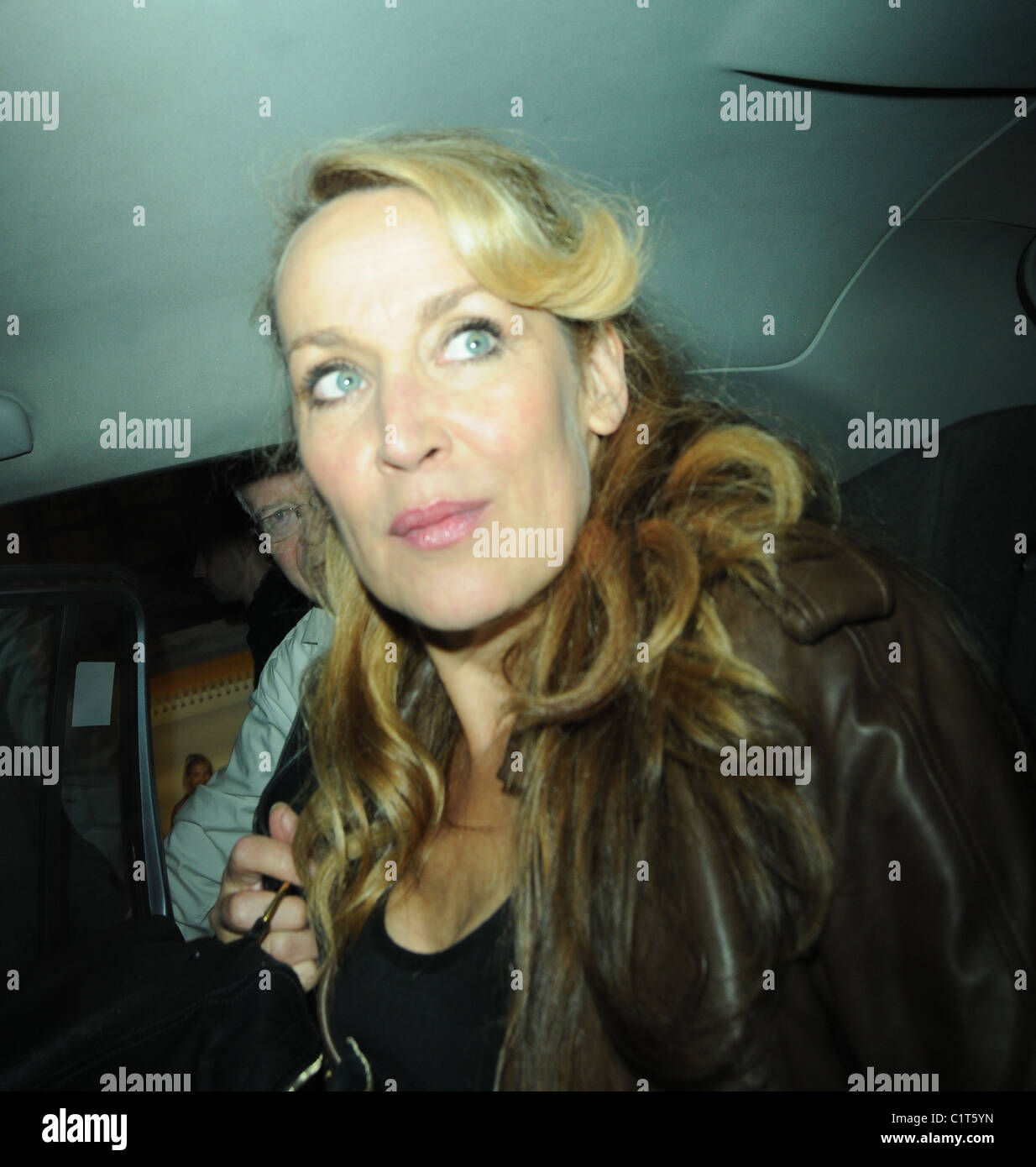 Jerry Hall, at the new casting for 'Calendar Girls' at London's Noel ...