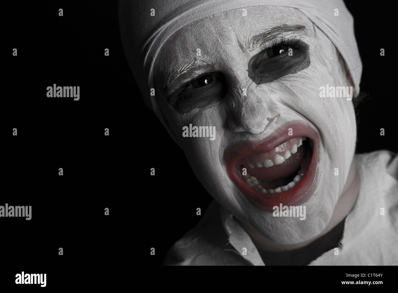 boy dressed as ghost Stock Photo - Alamy