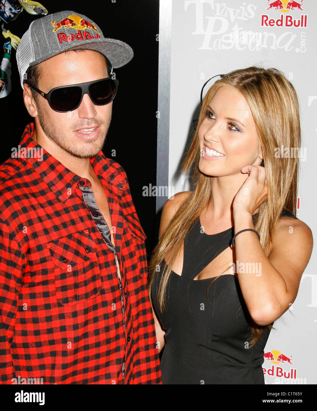 Audrina Patridge and Corey Bohan Red Bull toasted event held at Avalon ...