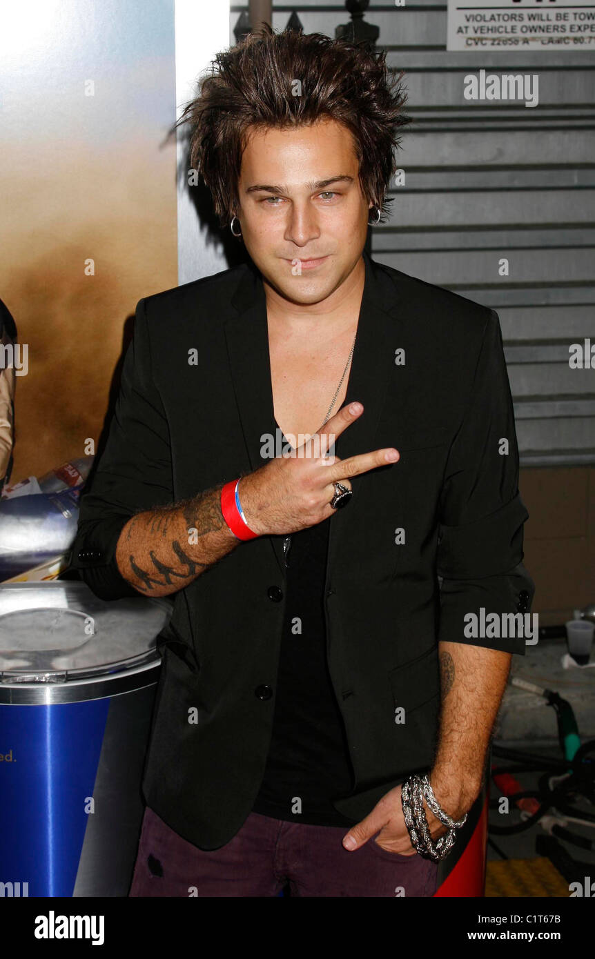 Ryan Cabrera Red Bull toasted event held at Avalon Hollywood ...