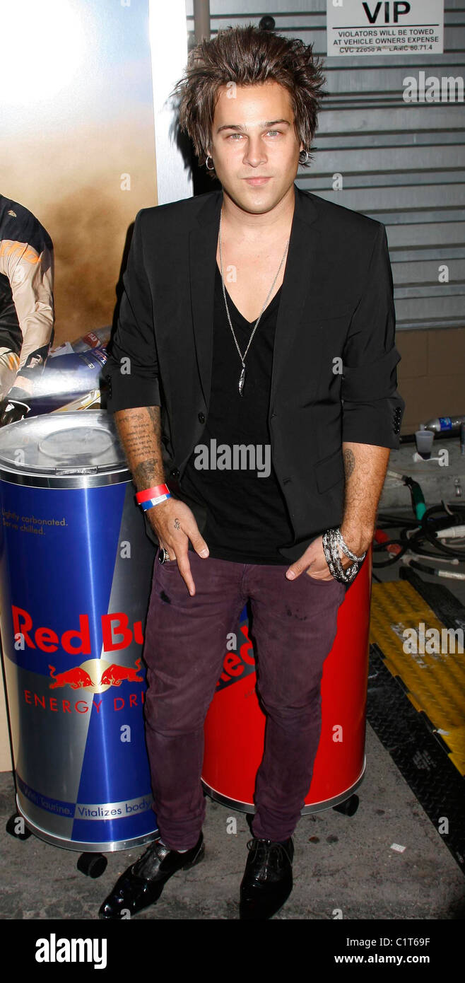 Ryan Cabrera Red Bull toasted event held at Avalon Hollywood ...