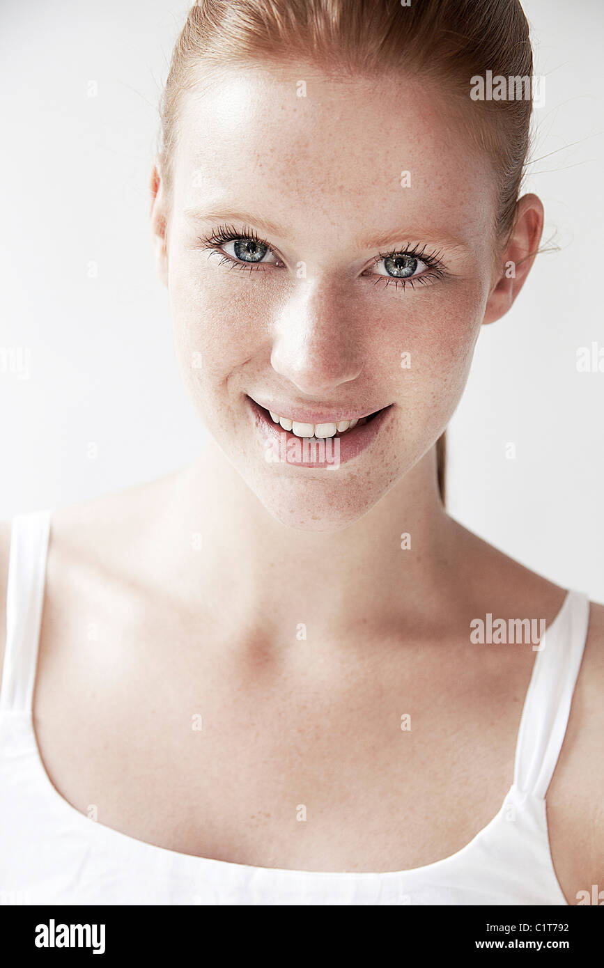 Young woman, portrait Stock Photo - Alamy