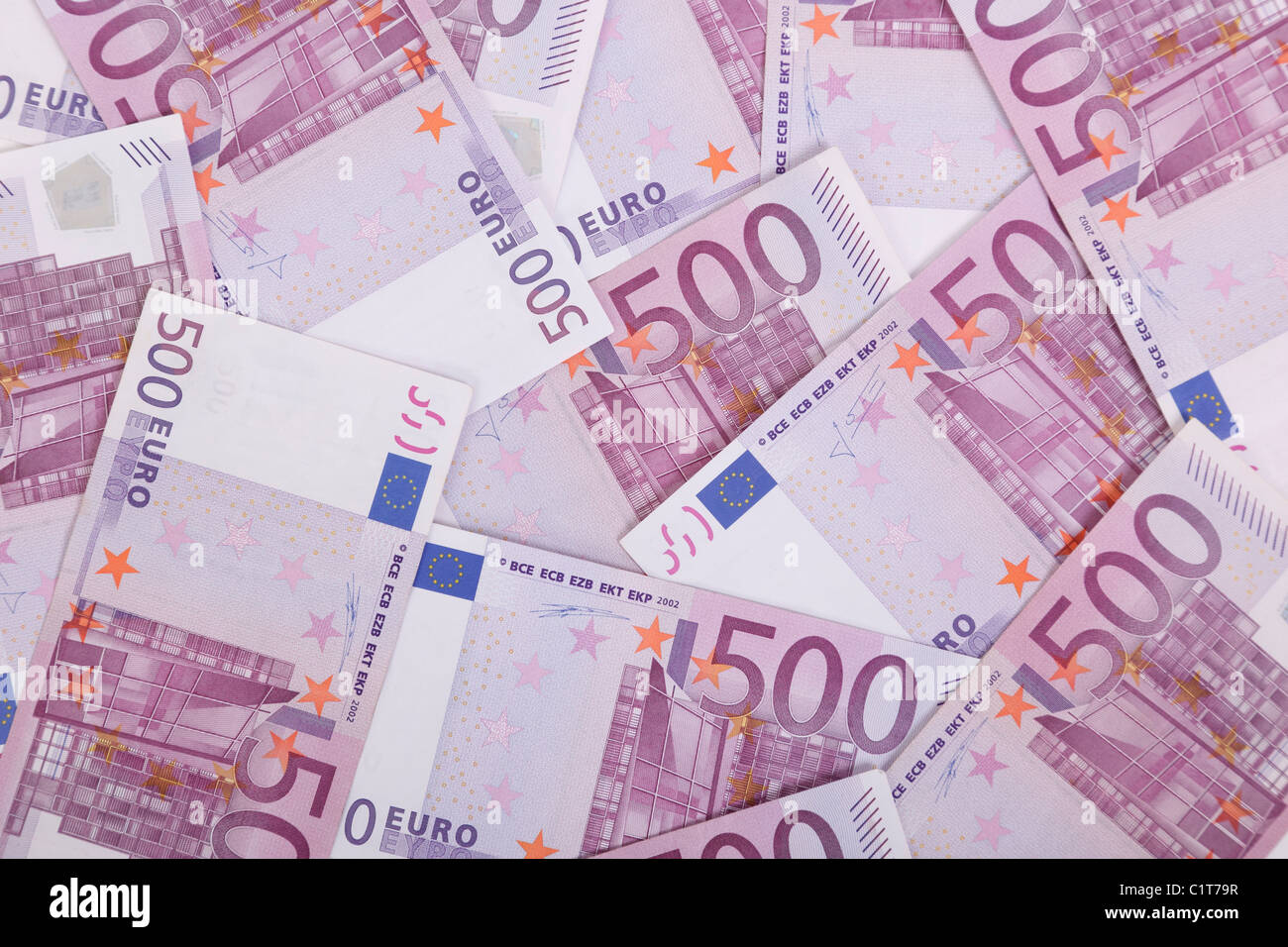 500 Euro bank notes Stock Photo - Alamy