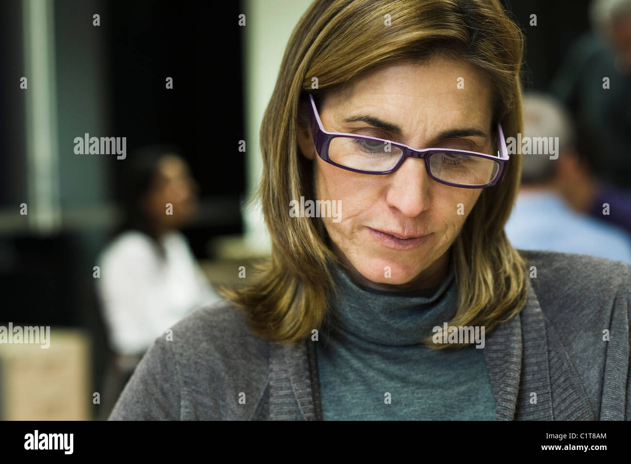 Businesswoman working, portrait Stock Photo - Alamy