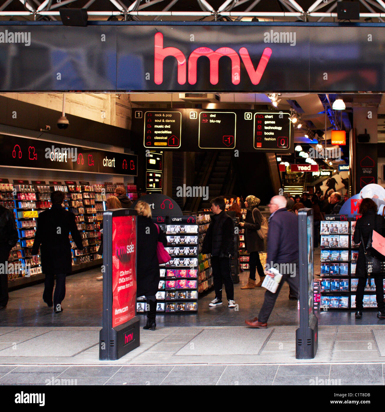 Hmv Store Closing High Resolution Stock Photography and Images - Alamy