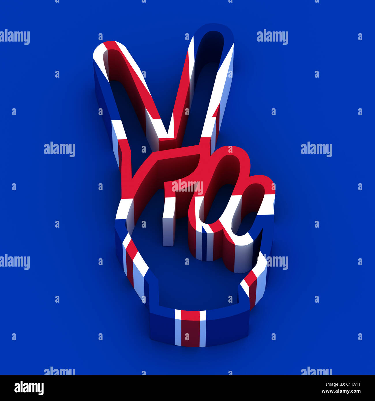 V for victory hi-res stock photography and images - Alamy