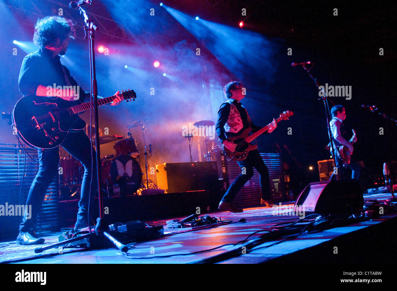 Eskimo Joe performing live in concert at the Hordern Pavilion on their ...