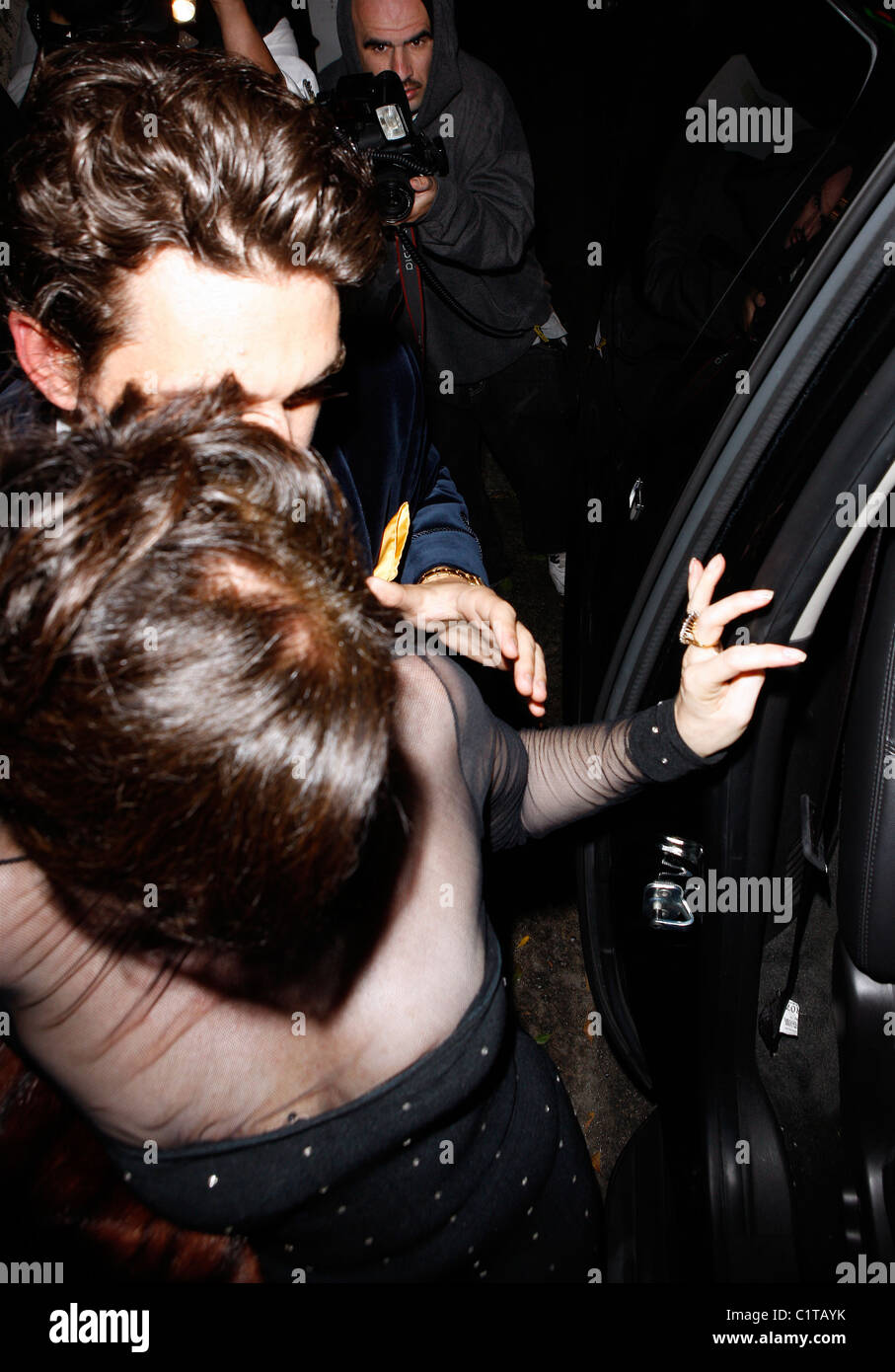 John Mayer with his mum Margaret who takes a stumble outside My House ...