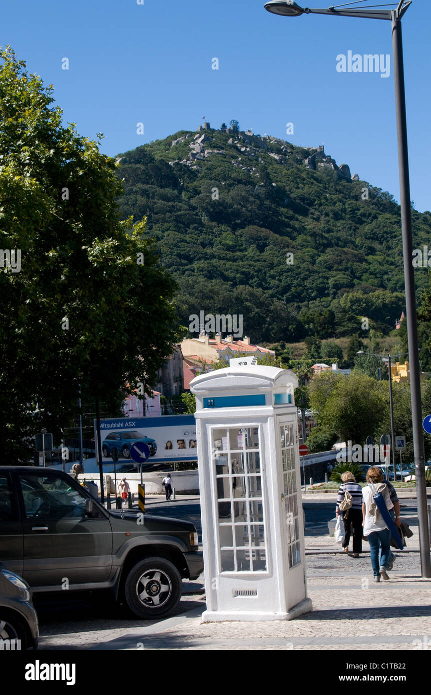 Telephone booth in portugal hi-res stock photography and images - Alamy