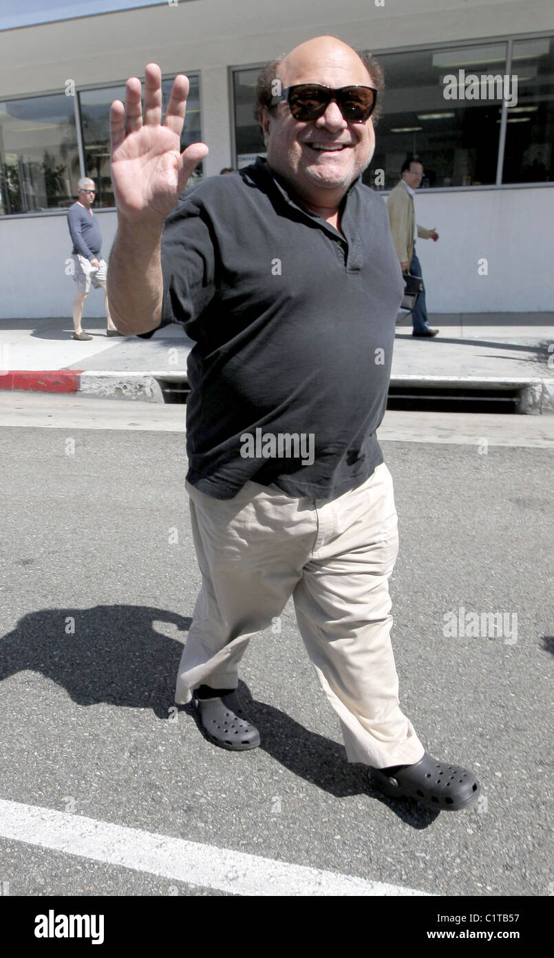 Danny DeVito out at lunch at M Cafe in Beverly Hills Los Angeles ...