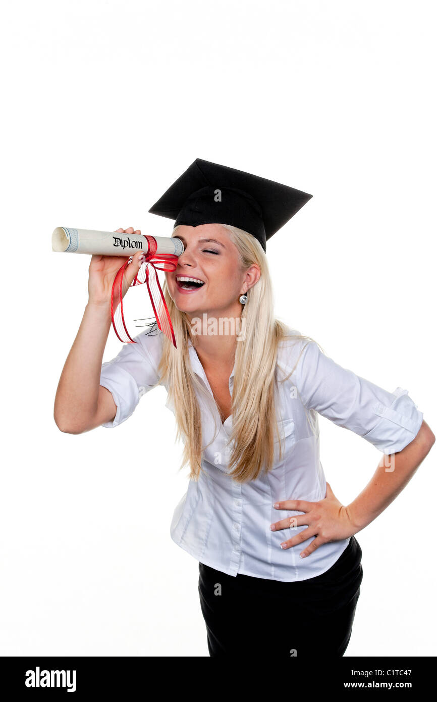 Doctoral hat job hi-res stock photography and images - Alamy