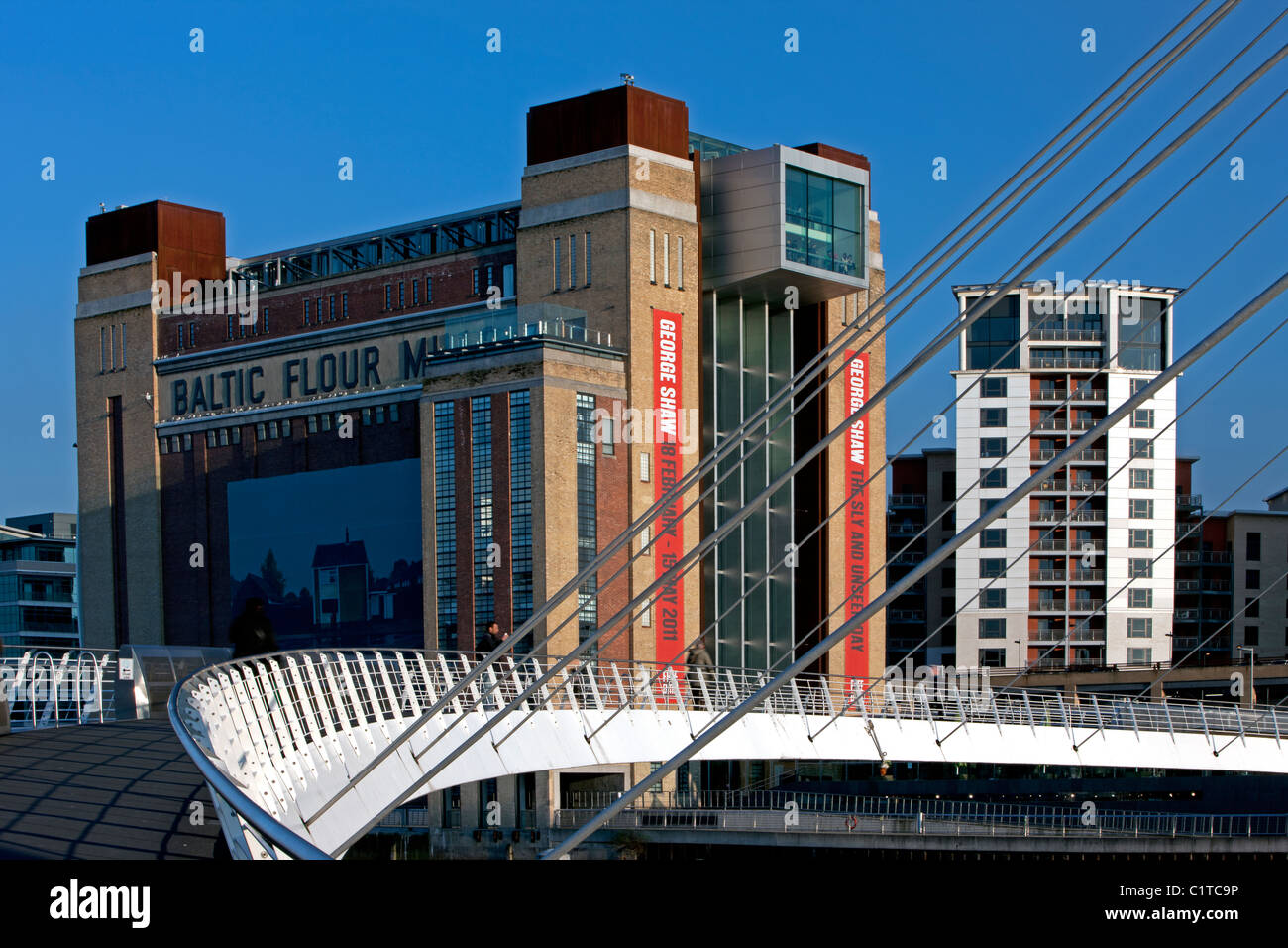 Daytime view of the BALTIC Centre for Contemporary Arts, Newcastle ...