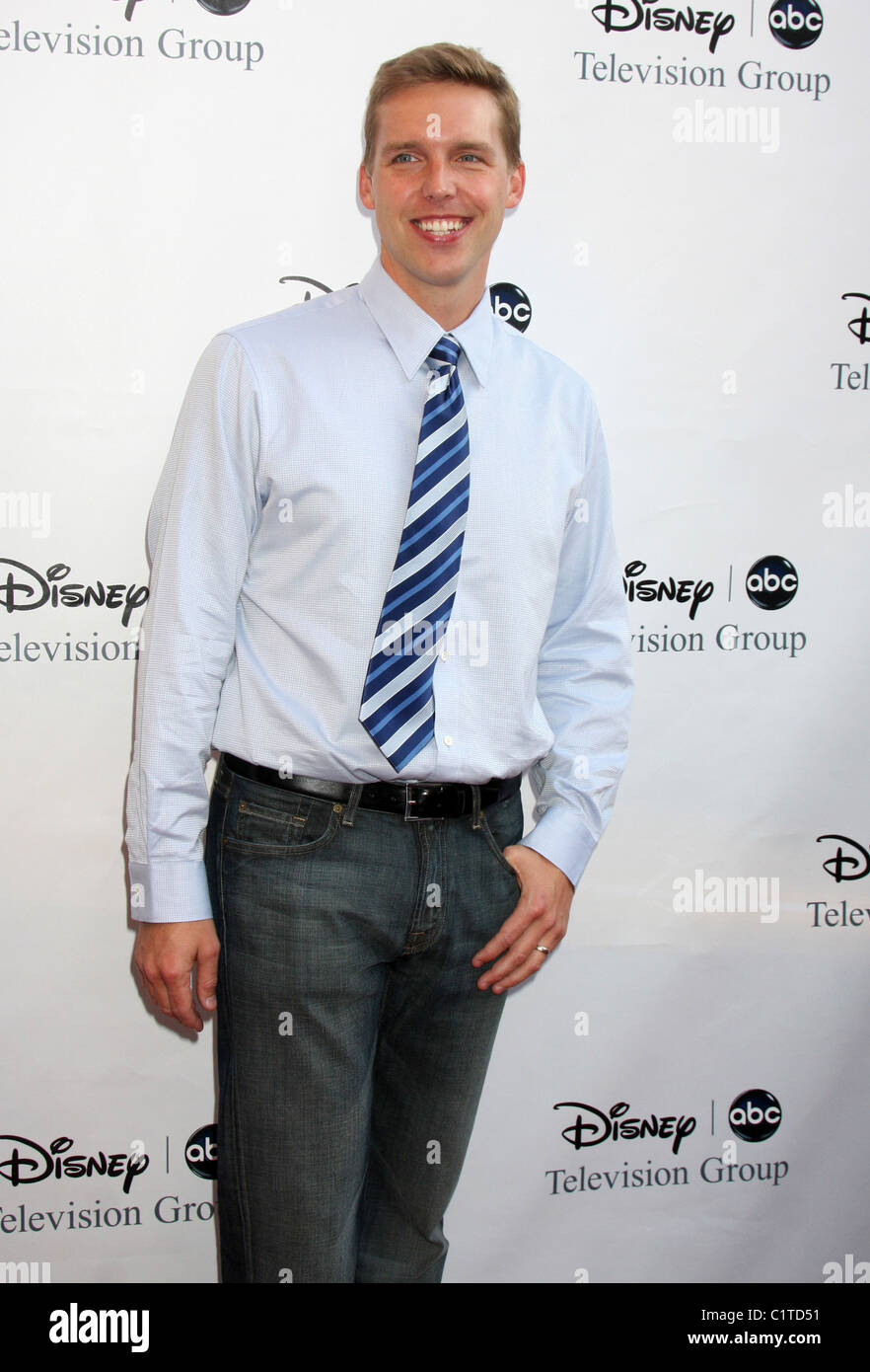 Kevin Biegel Disney's ABC Television Group summer press tour party ...